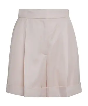 Alexander McQueen High-waisted Pleated Shorts