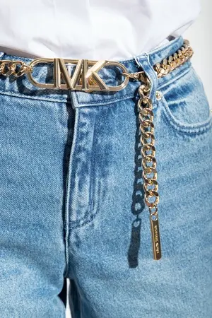 Michael Kors Belted Bootcut High-rise Jeans