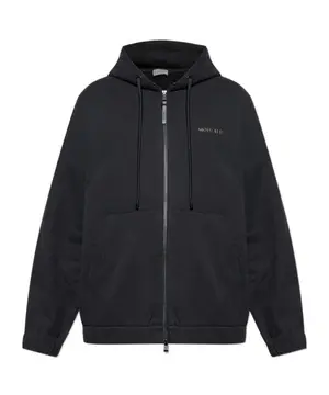 Moncler Zip-up Drawstring Hoodie