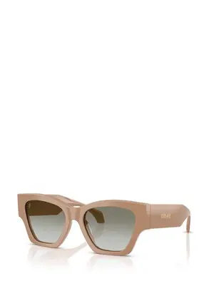 Versace Geometric Frame Sunglasses - Gray