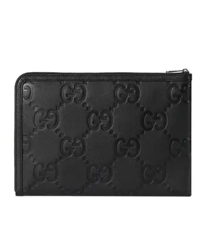 Gucci Jumbo Gg Zipped Pouch