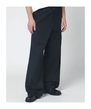 JIL SANDER Wide Leg Trousers - Blue