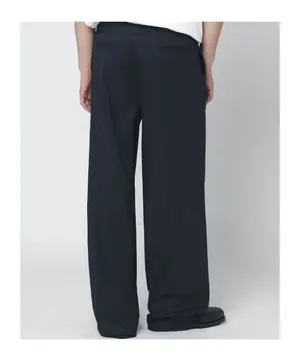 JIL SANDER Wide Leg Trousers - Blue