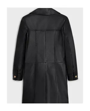 Celine Neo Coat In Soft Lambskin