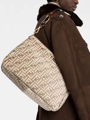 Fendi O'lock Zip Shoulder Bag