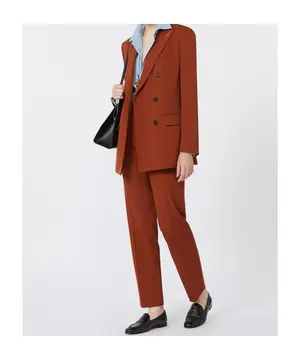 Max Mara Wool Slim Fit Tailored Trousers
