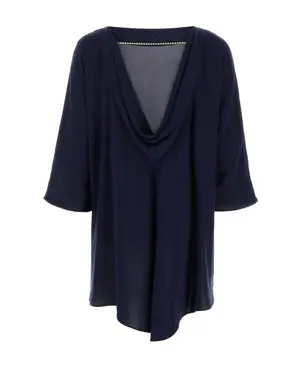 Max Mara Cowl Neck Blouse