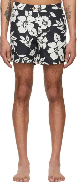 TOM FORD Floral Print Swim Shorts