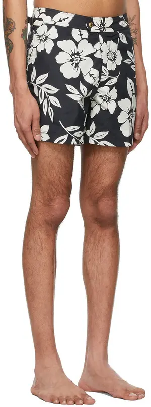 TOM FORD Floral Print Swim Shorts