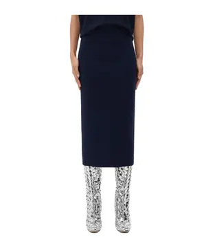 Bottega Veneta High-rise Midi Skirt