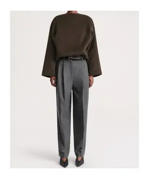 TOTEME Wide Neck Knit Sweater