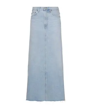 AGOLDE Denim Skirt With Belt Loops