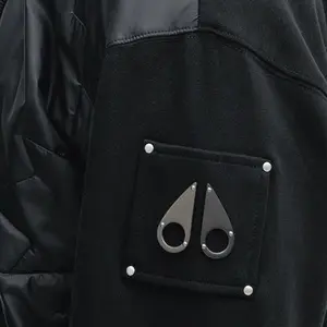 Moose Knuckles Quilted Zip-up Hooded Jacket