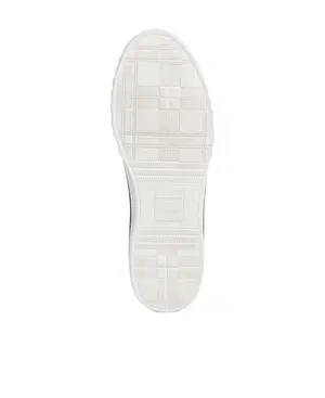 Thom Browne Collegiate High-top Sneakers With Striped Outsole And Buckle Detail