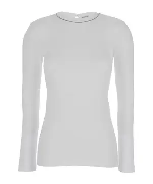 Brunello Cucinelli Embellished Knitted Jumper