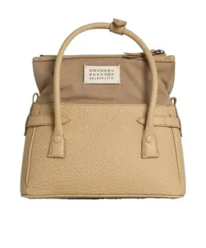 MAISON MARGIELA Logo Patch Top Handle Bag