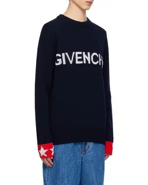 Givenchy Logo Intarsia-knit Jumper