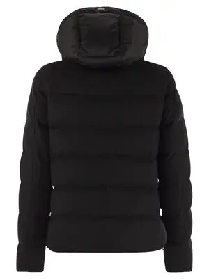 Herno Hooded Down Jacket - Black