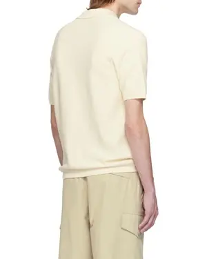 Stone Island Short-sleeved Knitted Polo Shirt