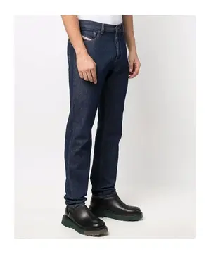 DIESEL® High-rise Straight Buttoned Jeans