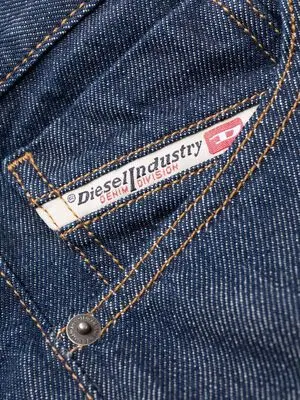 DIESEL® High-rise Straight Buttoned Jeans