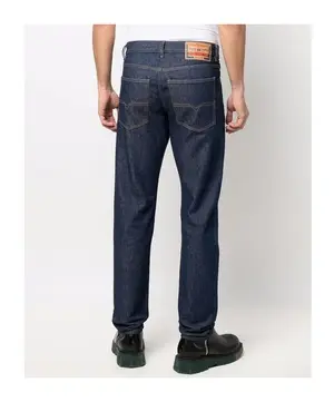 DIESEL® High-rise Straight Buttoned Jeans