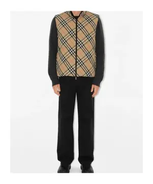 Burberry Checked Zipped Reversible Padded Gilet