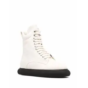 Attico The Selene Lace-up Ankle Boots