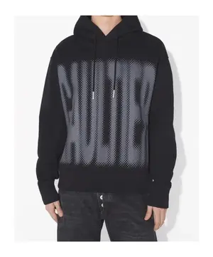 JEAN PAUL GAULTIER Digital Print Hoodie - Black
