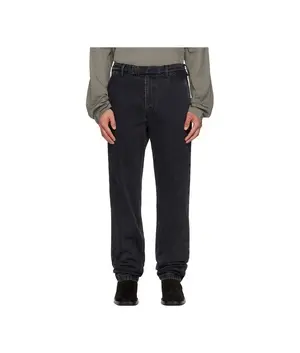 RIER Button-fastening Jeans - Black