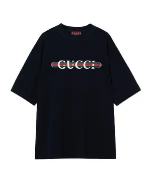 Gucci Logo Printed Jersey T-shirt
