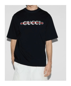 Gucci Logo Printed Jersey T-shirt