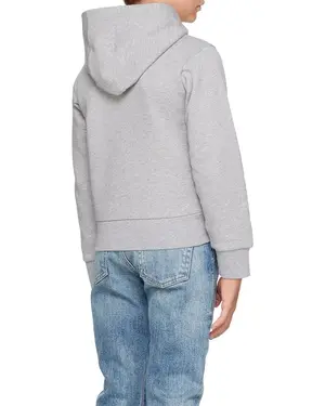 Moncler Logo Patch Hoodie - Grey