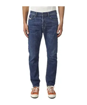 DIESEL® Straight-leg Ankle Jeans