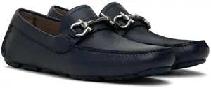FERRAGAMO Gancini Buckle Loafers - Black