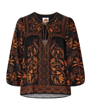 Farm Rio Cornely Ainika" Printed Blouse