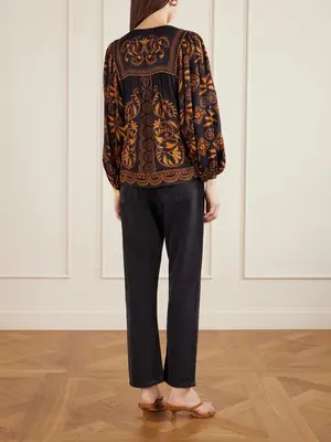 Farm Rio Cornely Ainika" Printed Blouse