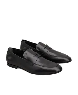 TOD'S Penny Loafers - Black