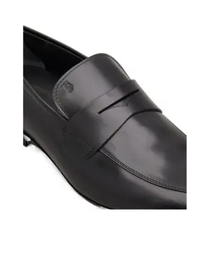 TOD'S Penny Loafers - Black