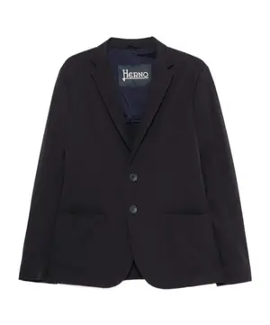 Herno Long Sleeve Blazer - Black