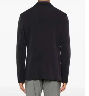 Herno Long Sleeve Blazer - Black