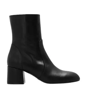 STUART WEITZMAN Flareblock Side-zip Ankle Boots - Black