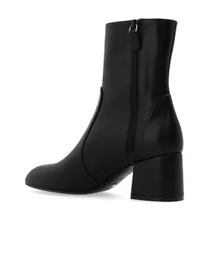 STUART WEITZMAN Flareblock Side-zip Ankle Boots - Black