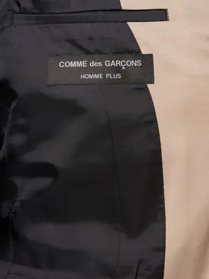 Comme Des Garçons Wool Double Blazer - Gray