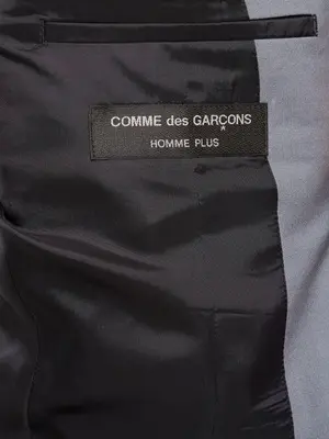 Comme Des Garçons Wool Double Blazer - Gray