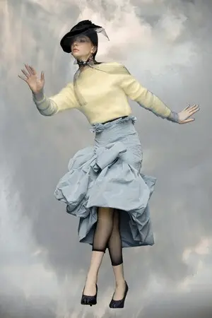 MAISON MARGIELA Cropped Knitted Cardigan