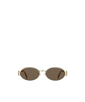 Marc Jacobs Oval Frame Sunglasses - Brown
