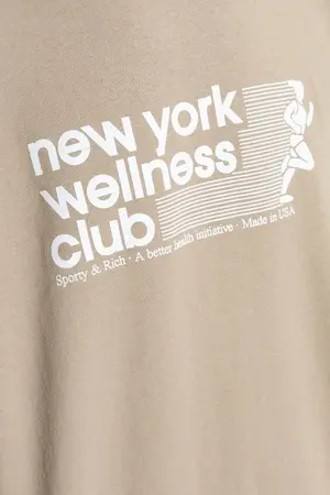 SPORTY  RICH Sporty & Rich Crewneck Sweatshirt With Graphic Print