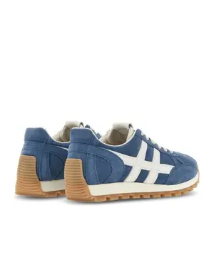 Hogan Logo Patch Low-top Sneakers - Blue
