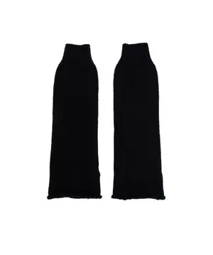 Dries Van Noten Ribbed Knit Gloves